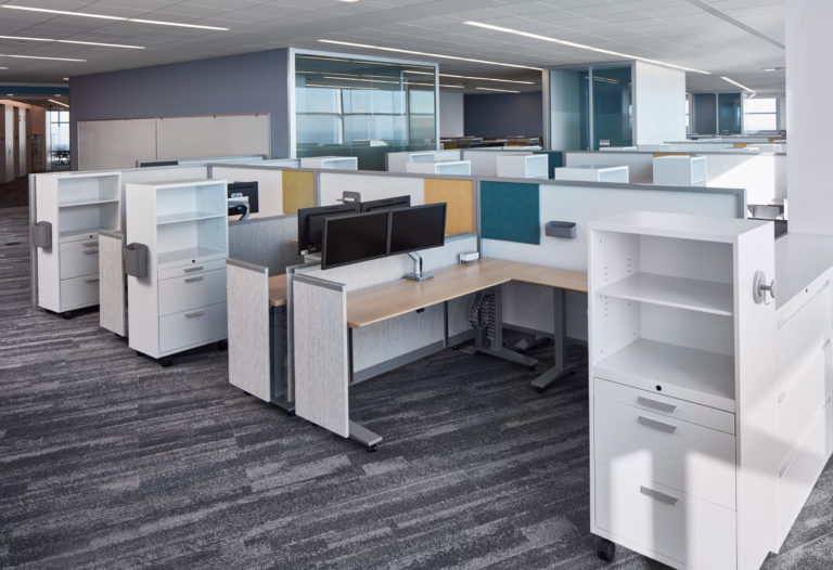 Michigan Workstations, Cubicles, and Panel Systems – Omni Tech Spaces ...