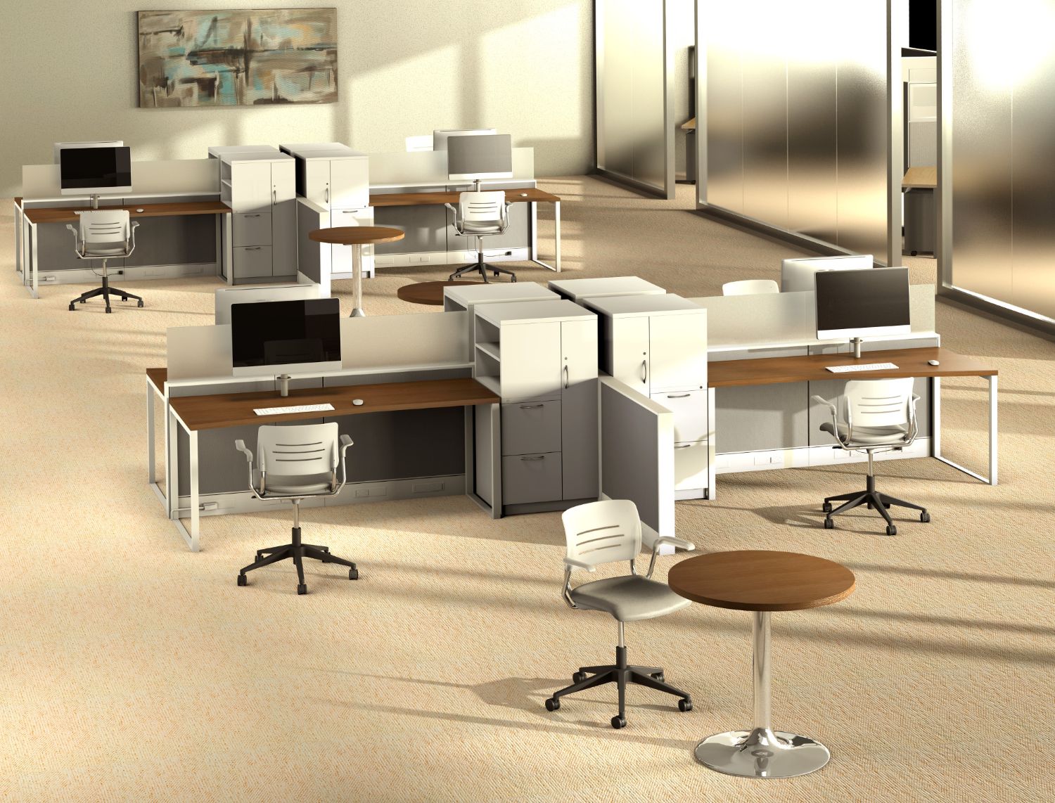 Michigan Workstations, Cubicles, and Panel Systems – Omni Tech Spaces ...